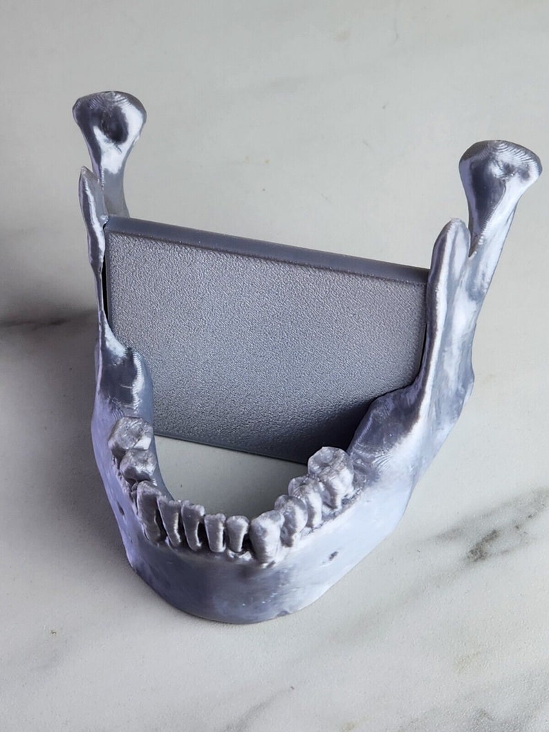 Phone Display Stand Holder | Skull/jawbone Shaped | for Cell Phone ...