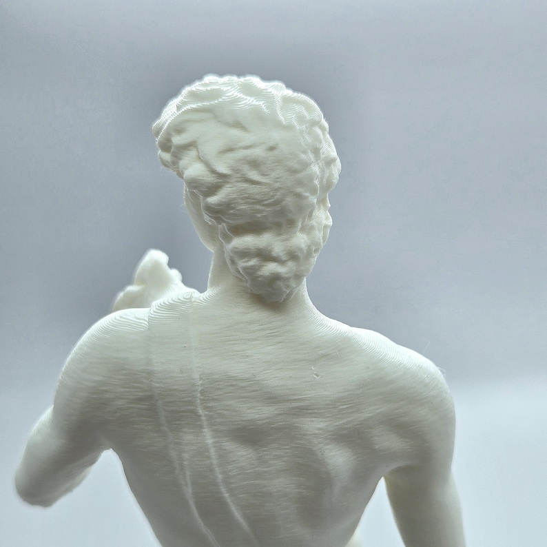 8 Inch David Statue by Michelangelo | Bust Sculpture Office Desk Decor ...
