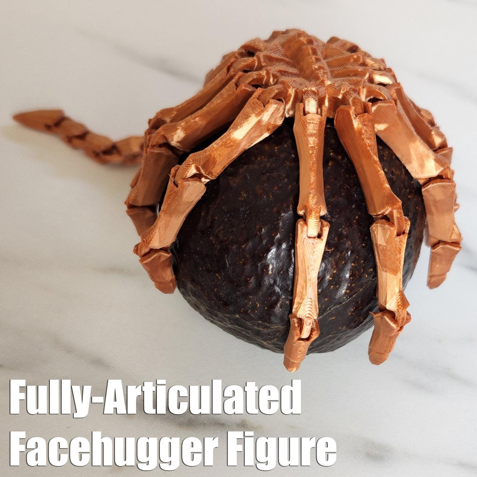Mini Baby Facehugger | Fully Articulated | Xenomorph Alien AVP ...