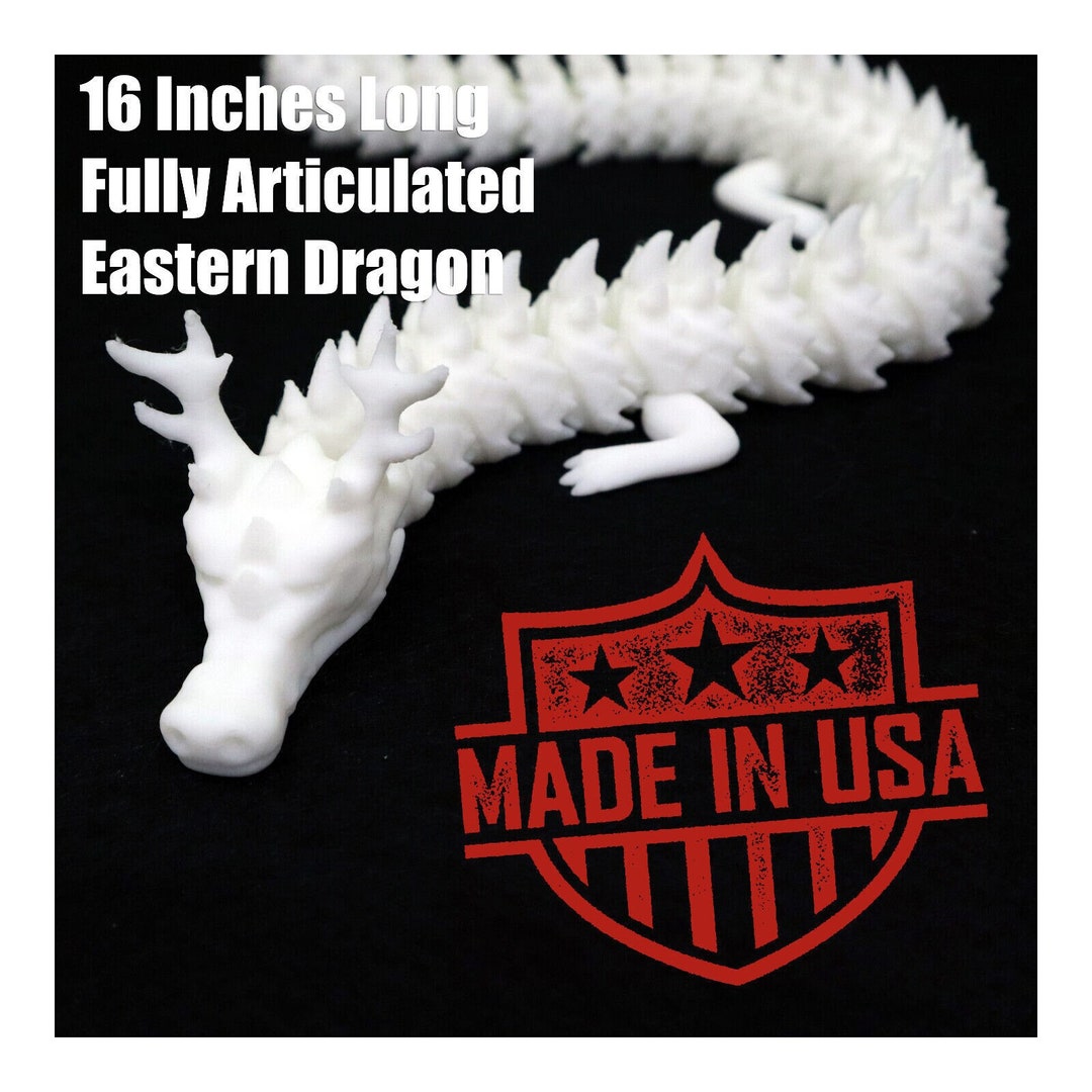 Eastern Dragon Fully Articulated Fidget Toy | Desk Toy | Sensory Toy ...