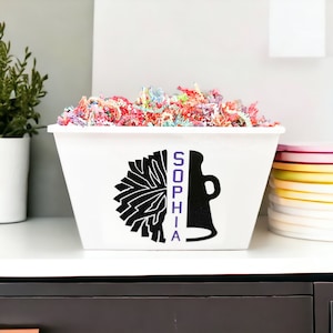 Personalized Cheerleading Cheer Sports Gift Basket - Senior 2026 Grad ...