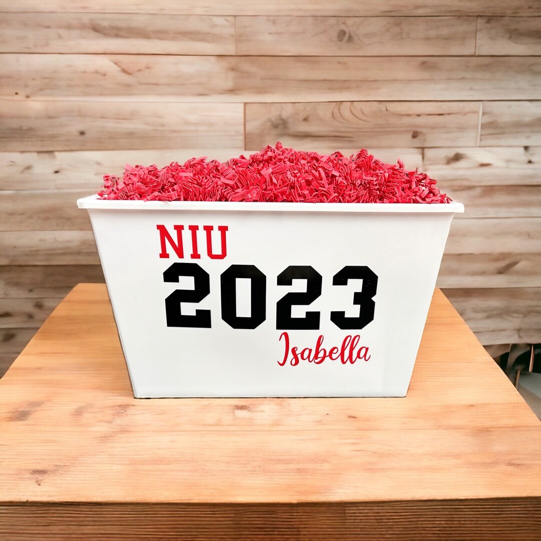 Personalized College Graduation Gift Basket 2023 2024 Grad Team Gift ...