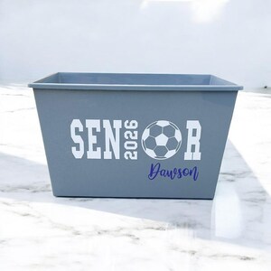 Personalized Sports Sport Graduation Gift Basket - Soccer Senior 2026 ...