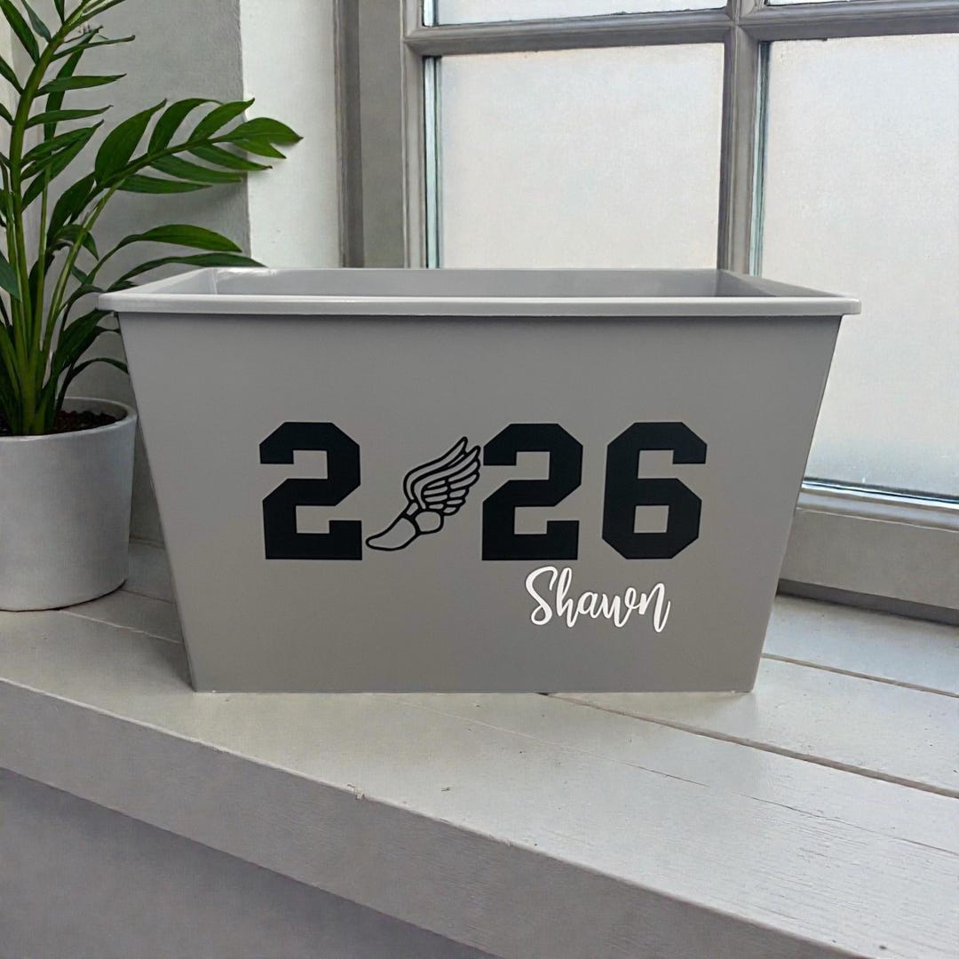 Personalized Sports Sport Graduation Gift Basket - Track Senior 2026 ...