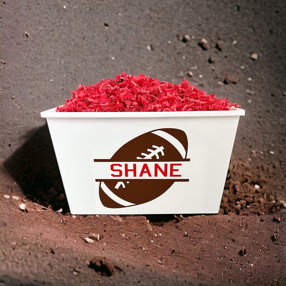 Personalized Football Team Sport Gift Basket - Senior Night 2026 Grad ...