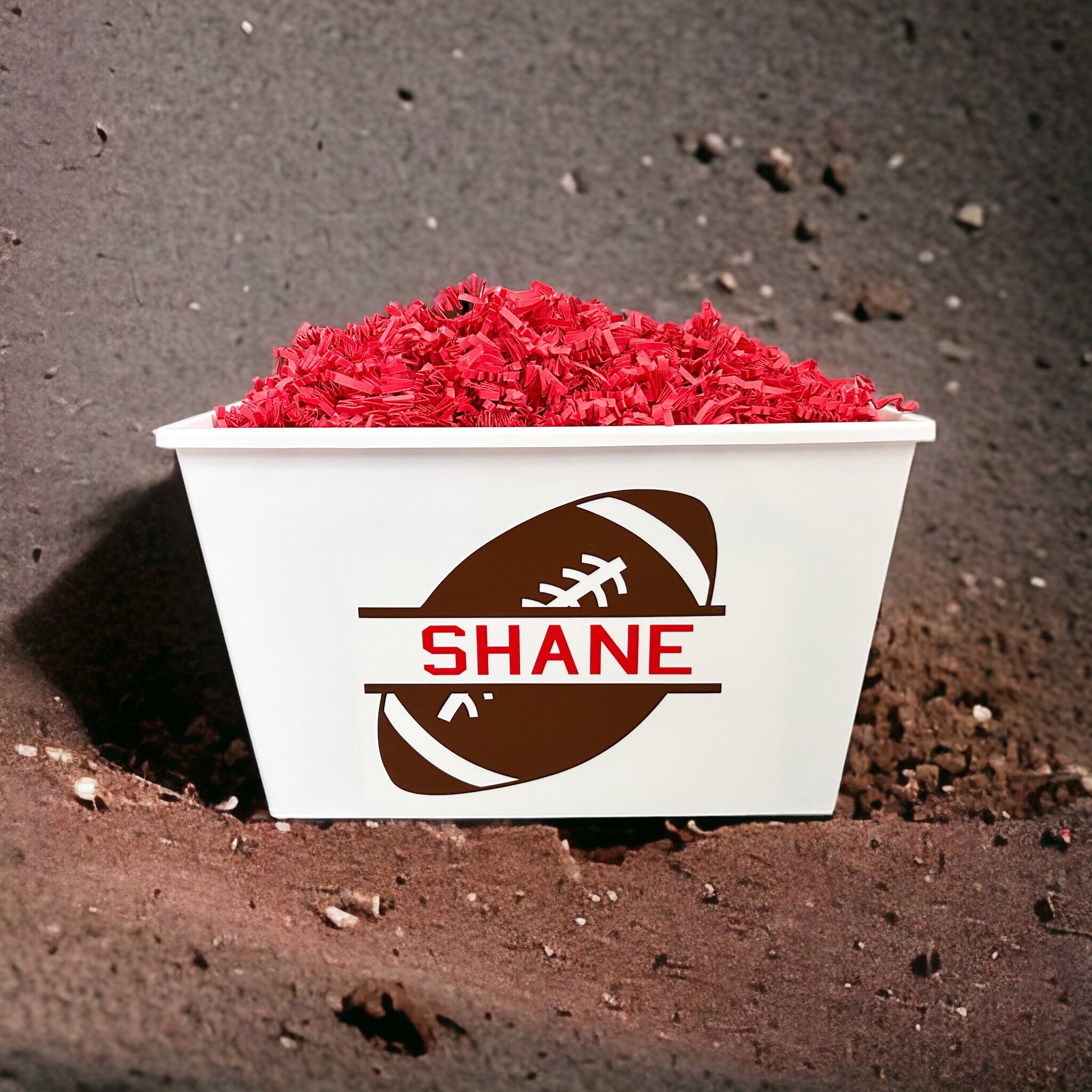 Personalized Football Team Sport Gift Basket - Senior Night 2026 Grad ...