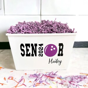 Personalized Sports Sport Graduation Gift Basket Bowling Ball Senior ...