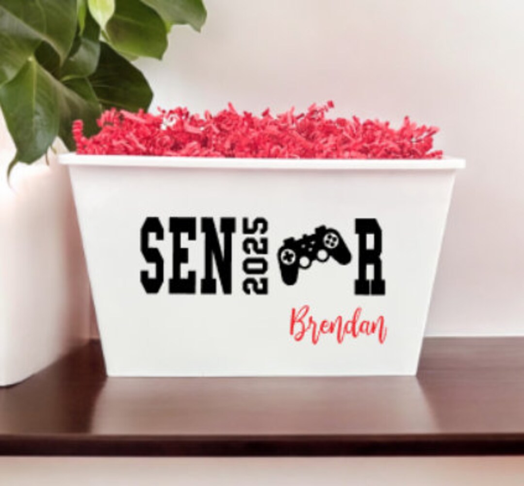 Personalized Gamer Video Game Esports Graduation Gift Basket Senior ...