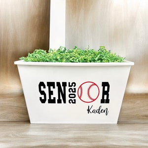 Personalized Sports Sport Graduation Gift Basket Baseball Senior 2025 ...