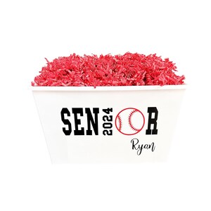Personalized Sports Sport Graduation Gift Basket Baseball Senior 2024 ...