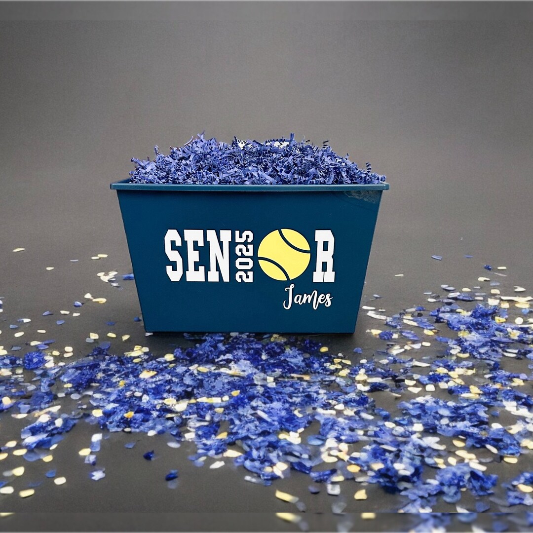 Personalized Sports Sport Graduation Gift Basket Tennis Senior 2025 ...