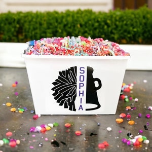 Personalized Cheerleading Cheer Sports Gift Basket - Senior 2026 Grad ...