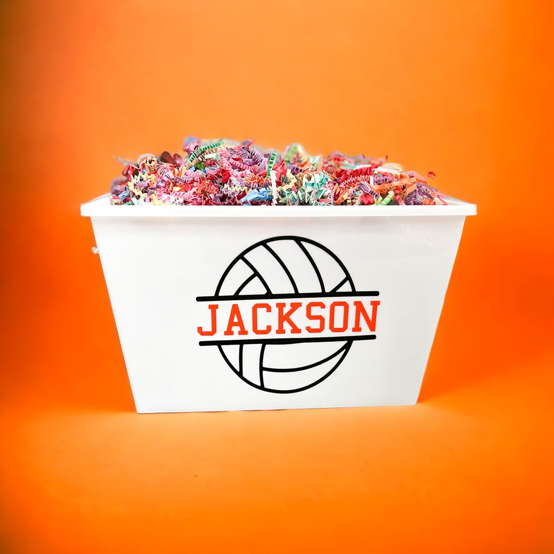 Personalized Volleyball Team Sports Gift Basket - Senior Night 2026 ...