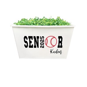 Personalized Sports Sport Graduation Gift Basket Baseball Senior 2025 ...