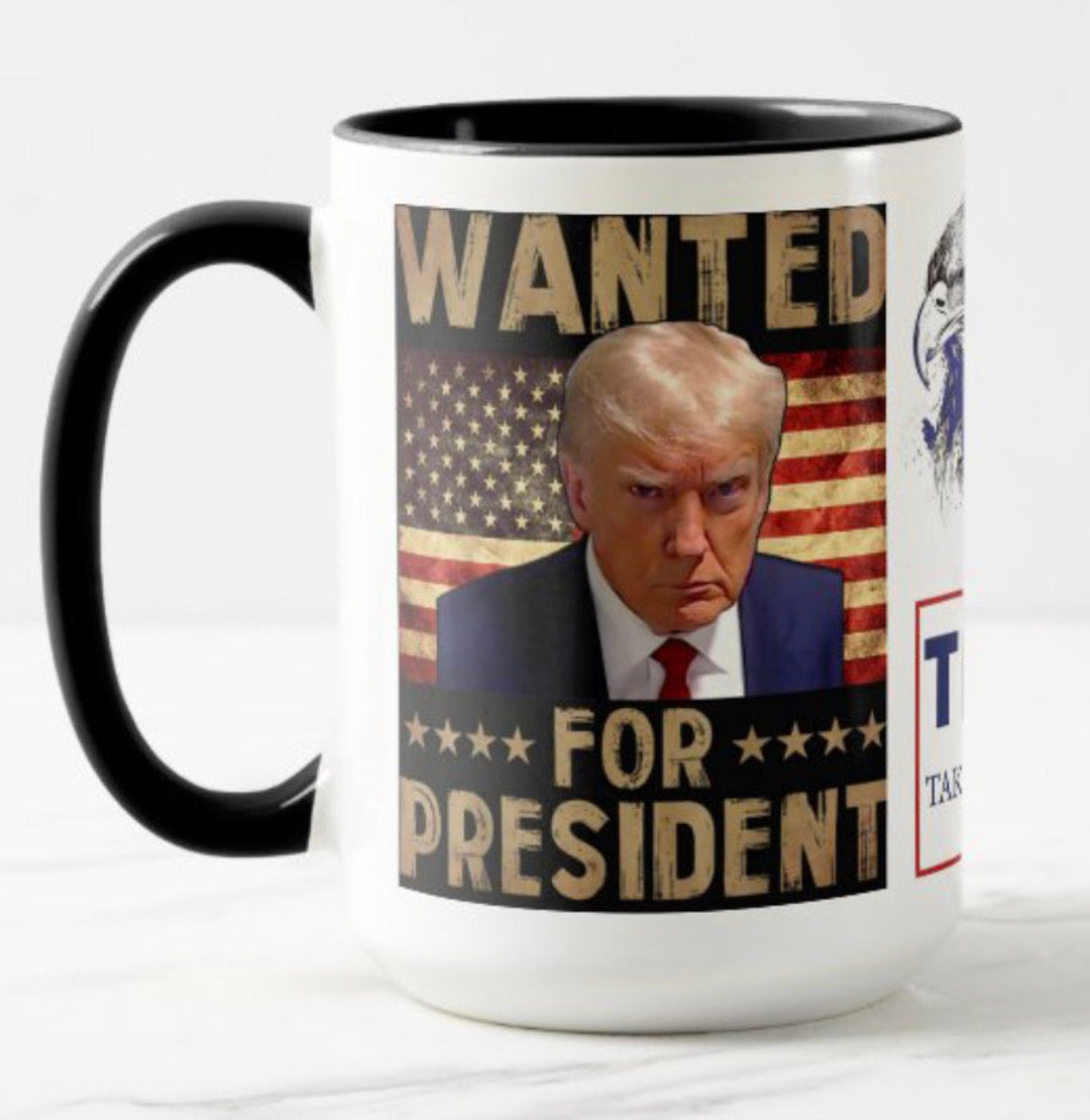 Donald Trump Mug, Limited Edition Donald Trump Mug, TRUMP 2024 Ceramic ...