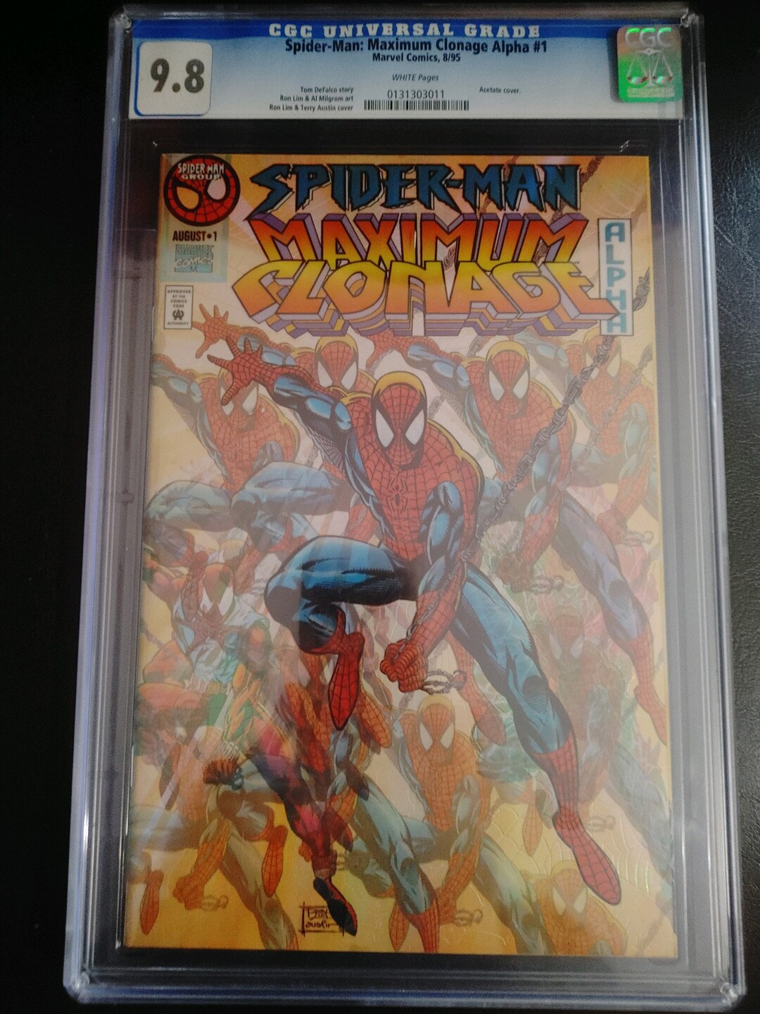 Spider-man Maximum Clonage #1 CGC 9.8 - Etsy