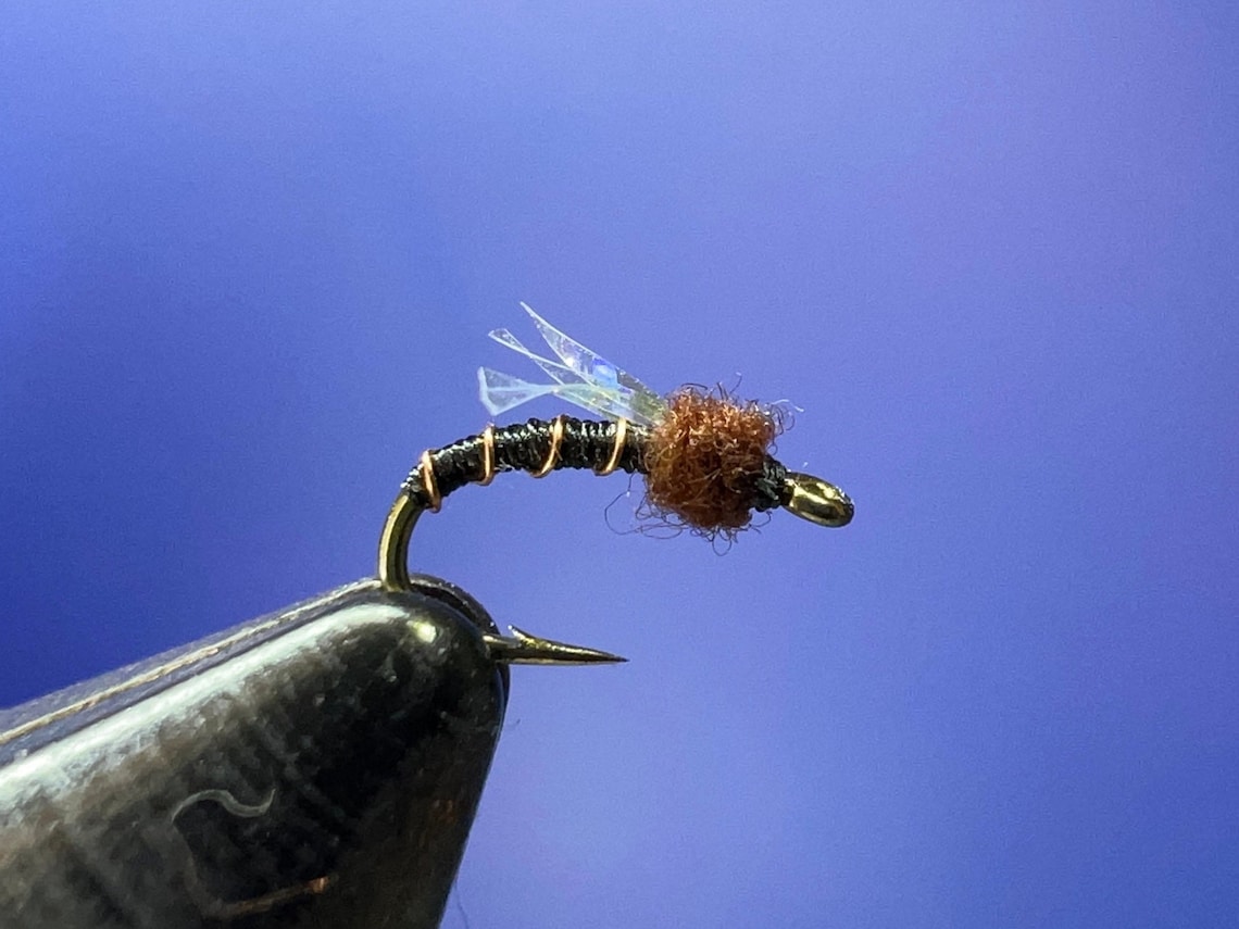 4 Pack UV Krystal Flash Midge Emerger - Etsy