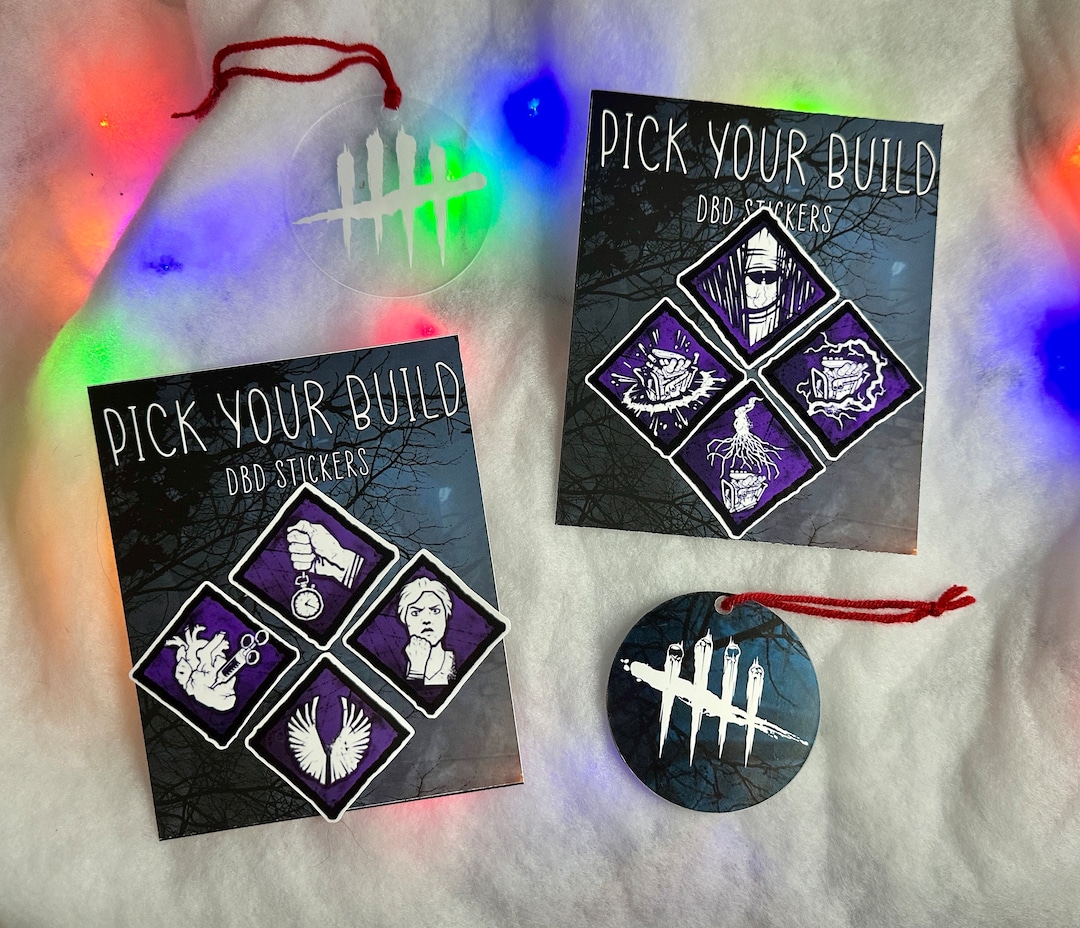 Perk Sticker Sheets | Pick Your Build | DBD Replica Stickers - Etsy