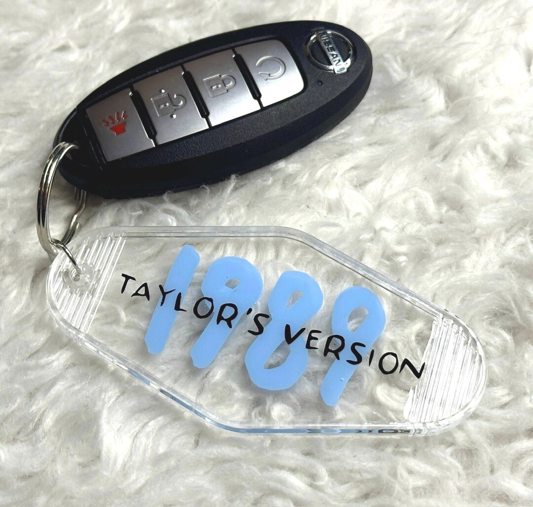 1989 Taylor’s Version Retro Motel Keychain – Taylor Swift Inspired Gift ...