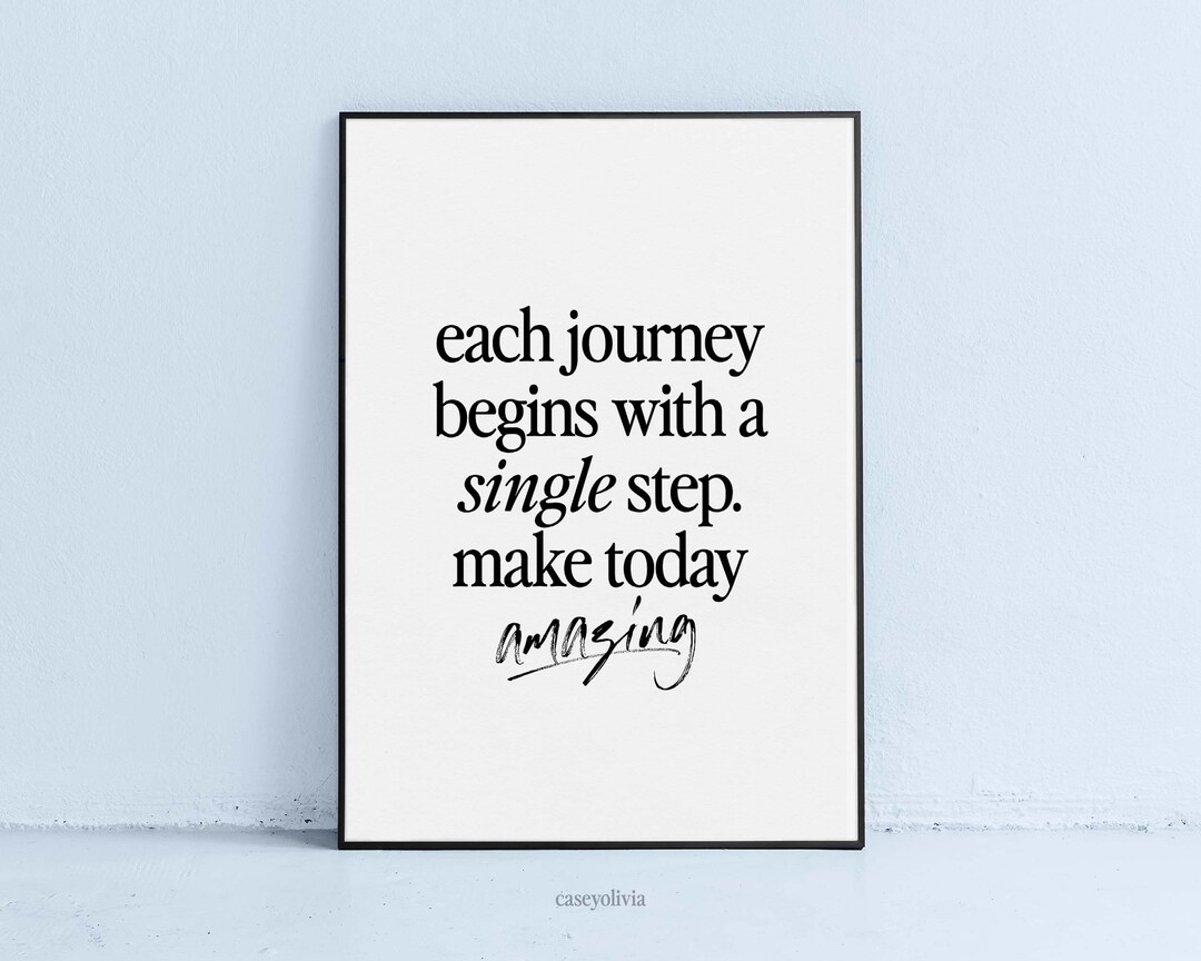 Make Today Awesome Quote Printable Office Wall Art - Etsy