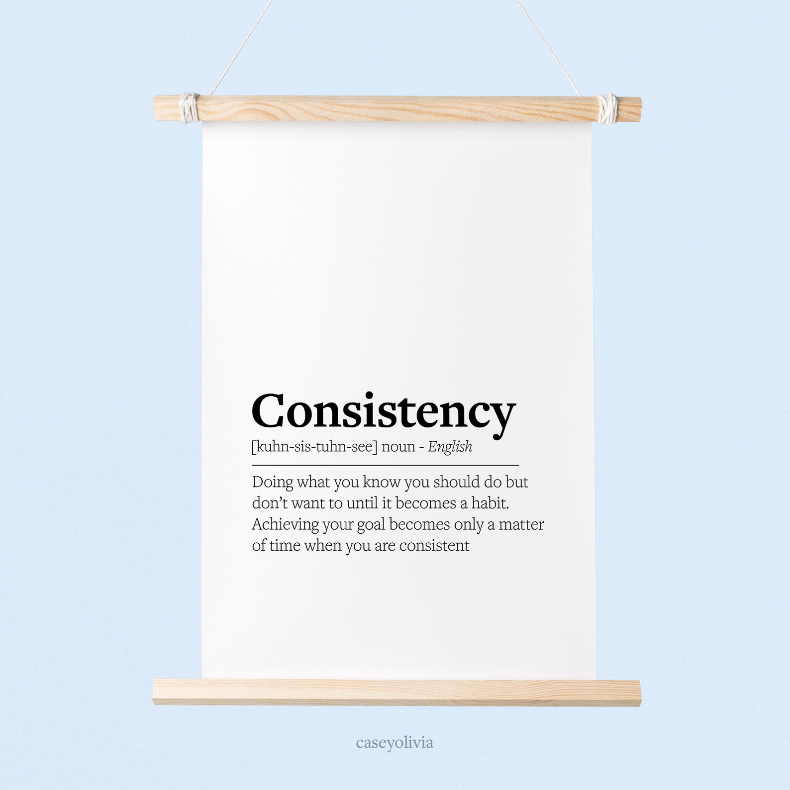 Consistency Definition Printable Wall Art Consistency - Etsy Consistency Definition Printable Wall Art Consistency - Etsy