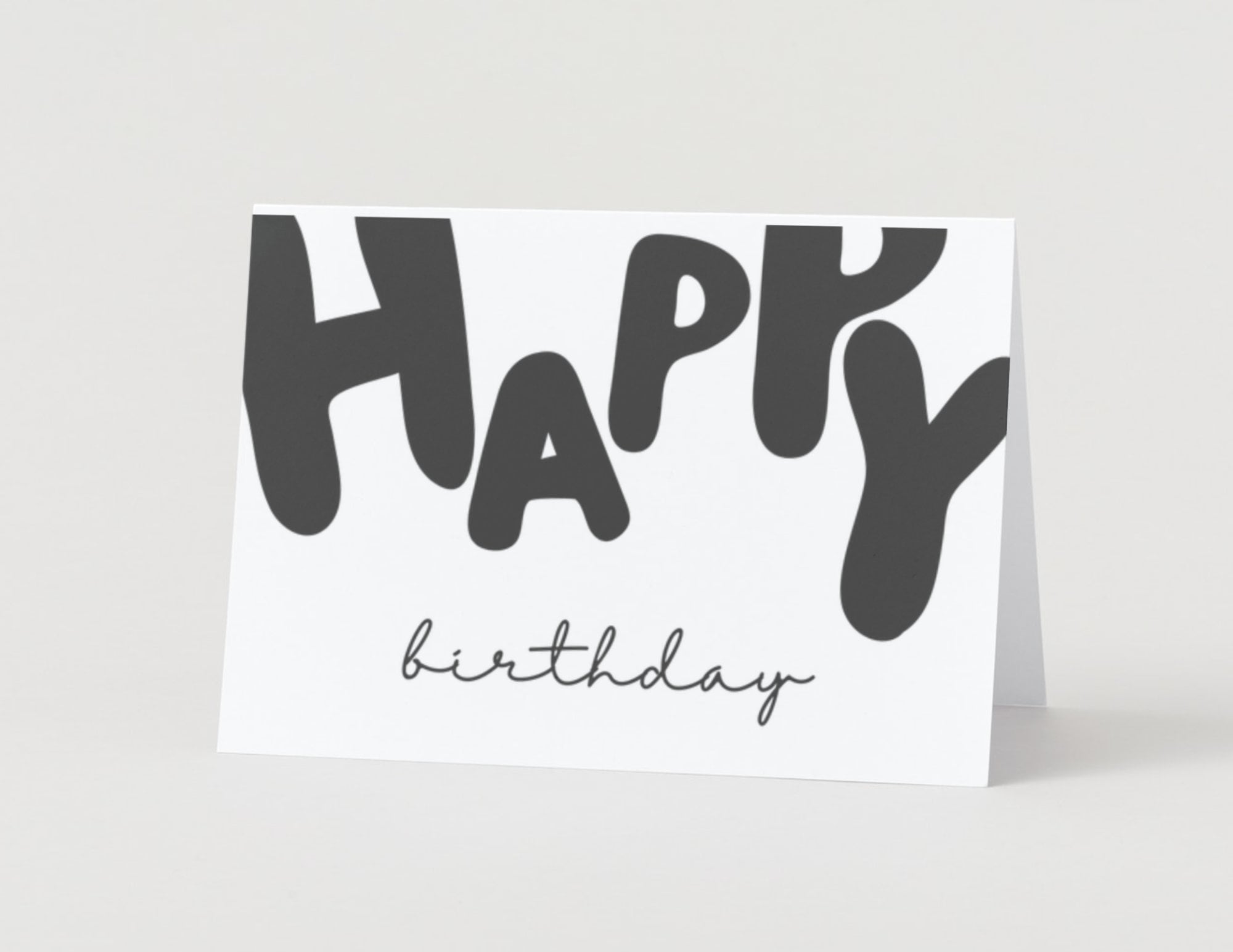 Minimalist Birthday Cards Pack Simple yet Special Birthday Cards Send ...