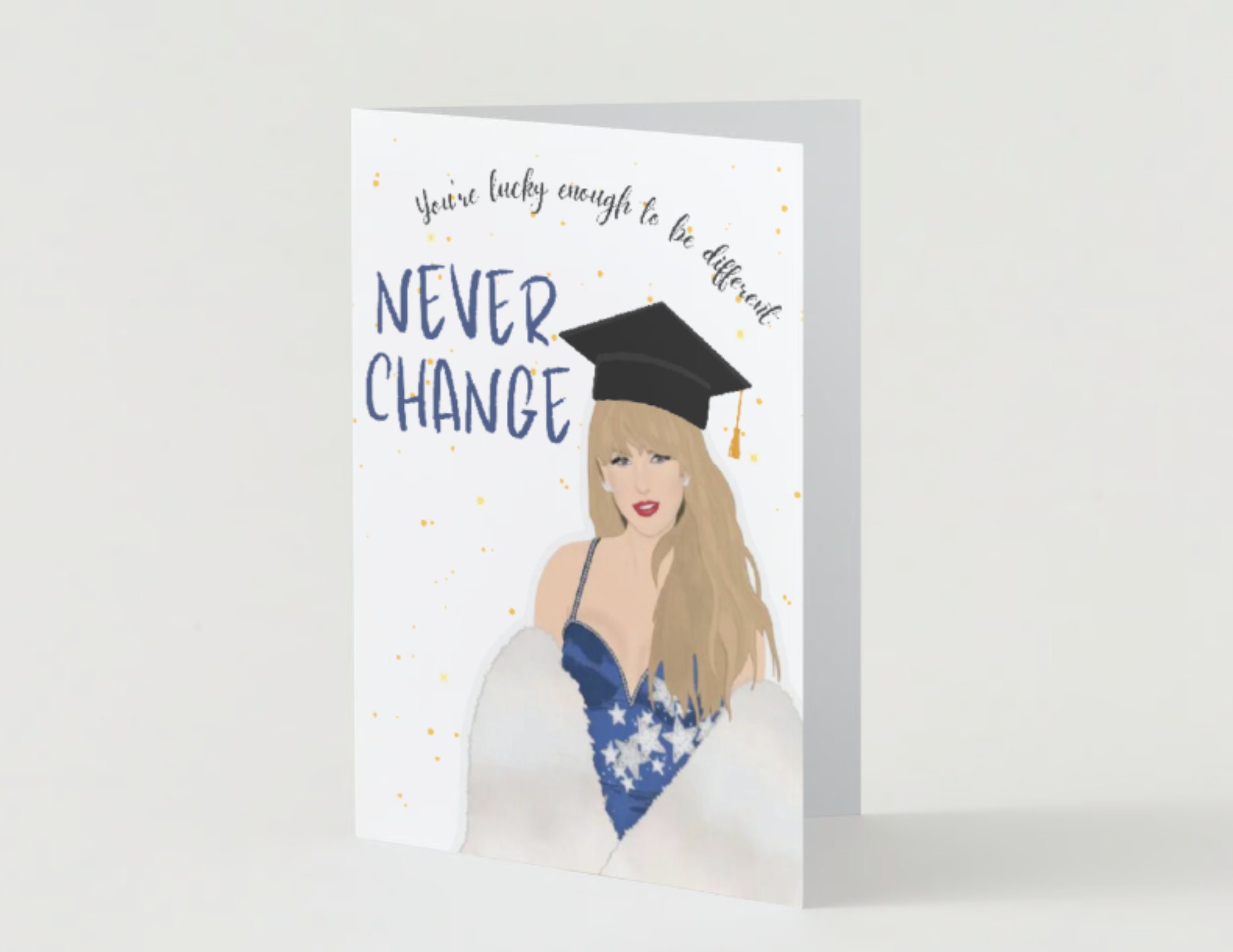 Taylor Swift-inspired Graduation Congratulation Card. Inspire Loved ...