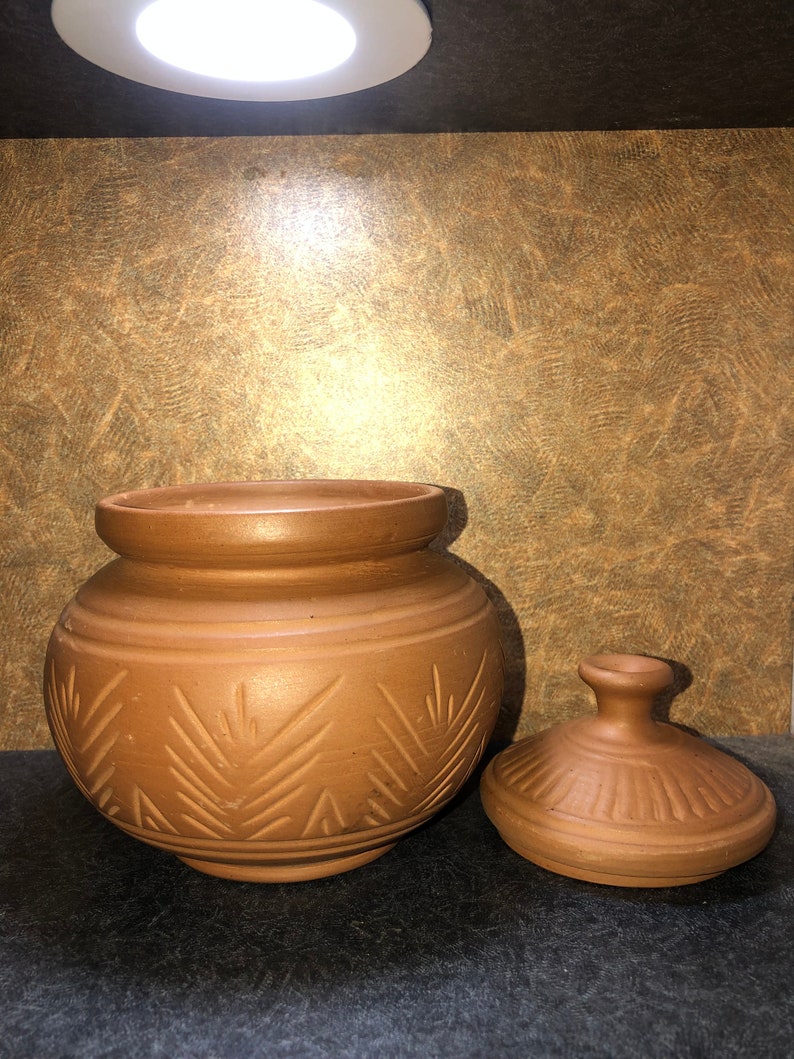 100% Handmade Clay Pot for Cooking & Serving Earthen Handi - Etsy