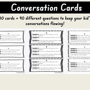 Conversation Starters for Kids | 90 Questions | Icebreakers - Etsy