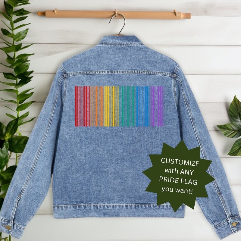 Denim Jacket - Etsy
