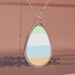 Unlabeled Pride Flag Necklace, Subtle Pride Merch, Unlabeled Pride ...