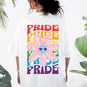 Gay Pride Rainbow Shirt, Pride Flag Tee, LGBTQ Apparel, Pride Ally ...