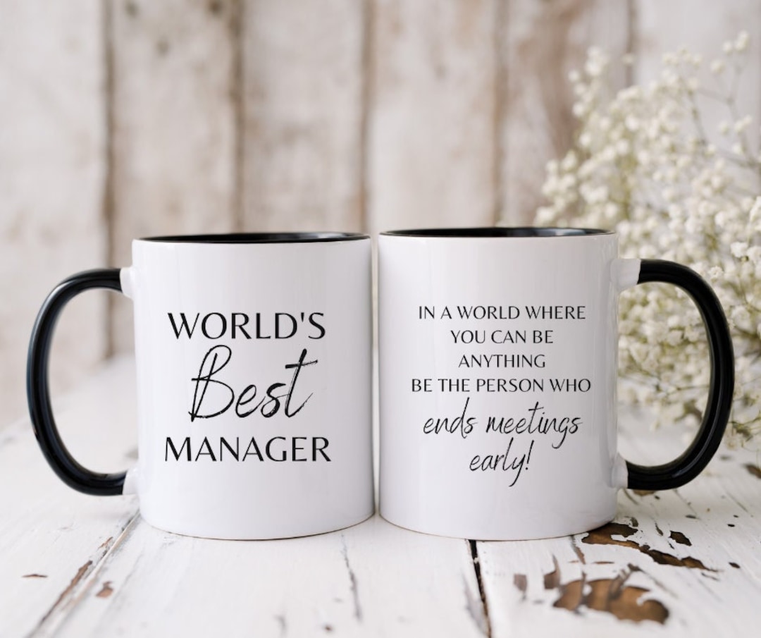 Shop Manager, Office Manager Gifts, Best Boss, Best Manager Mug, Best ...