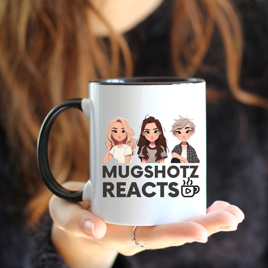 Mugshotz Reacts Mug, Youtube Reaction Channel Merch - Etsy
