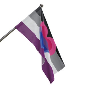 Biromantic Asexual Pride Flag, Biromantic Asexual Pride Banner, LGBTQ ...