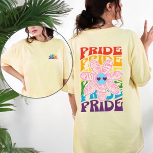 Gay Pride Rainbow Shirt, Pride Flag Tee, LGBTQ Apparel, Pride Ally ...