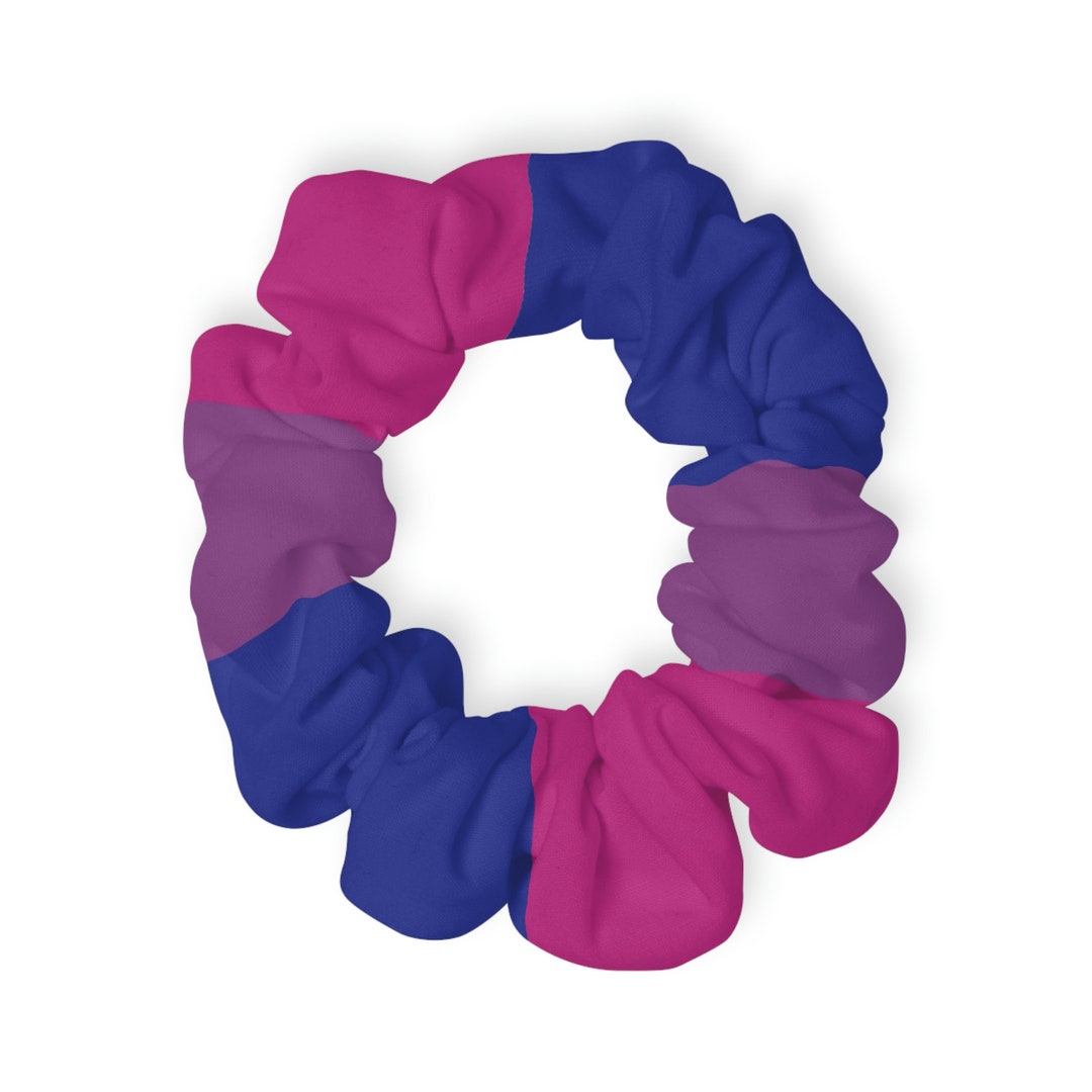 Bi Pride Scrunchie, Bisexual Pride Scrunchie, Bi Pride Flag, Subtle Bi ...