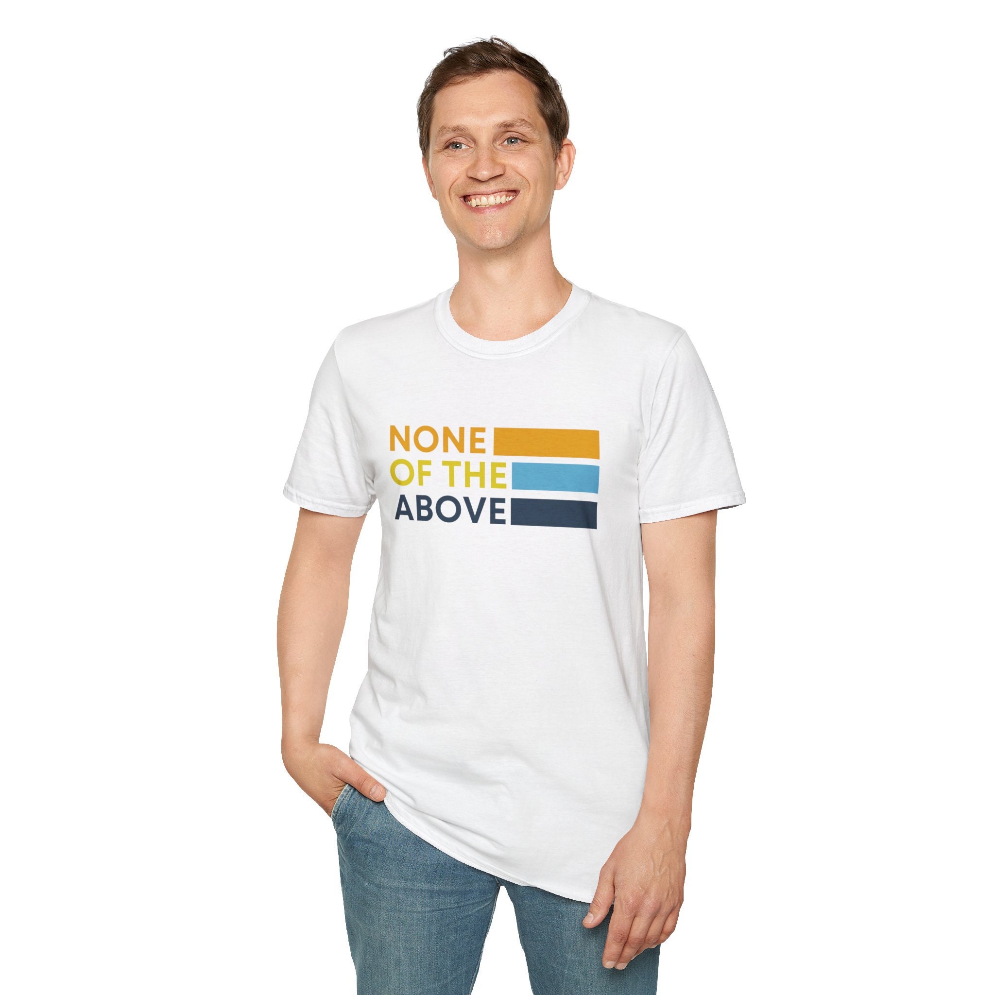 Aroace Pride Shirt, Aromantic Asexual, None of the Above, Subtle Pride ...