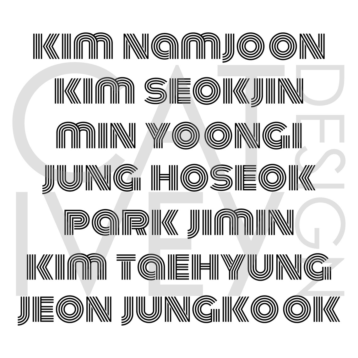Kpop BTS Dynamite SVG Cut File Template - Etsy