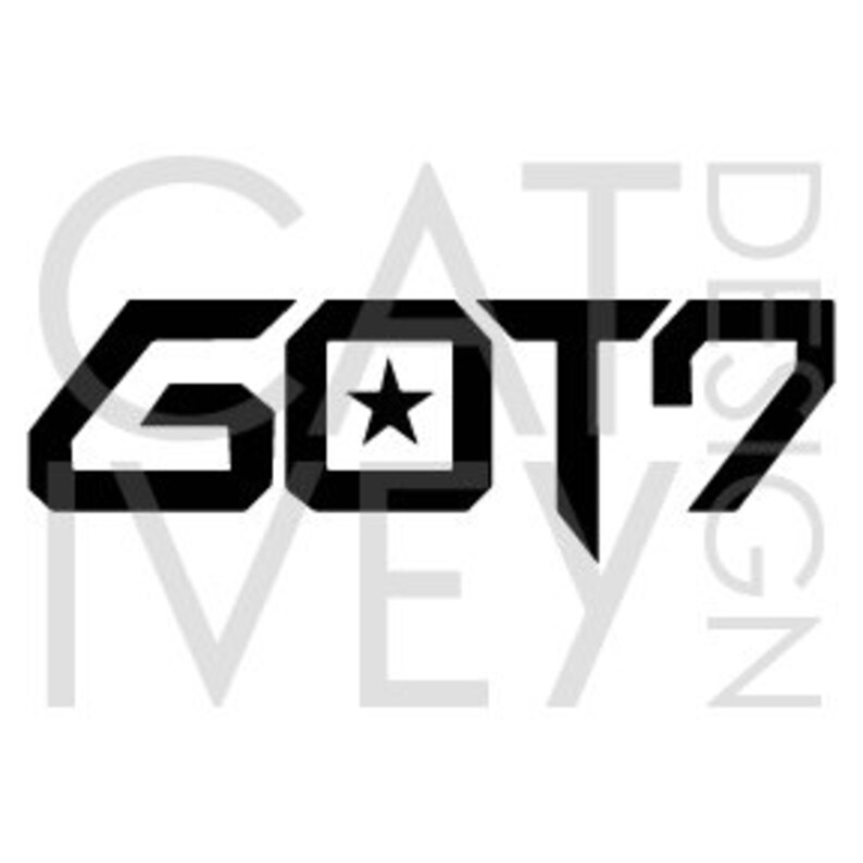 Kpop GOT7 SVG Logo Cut File Template - Etsy