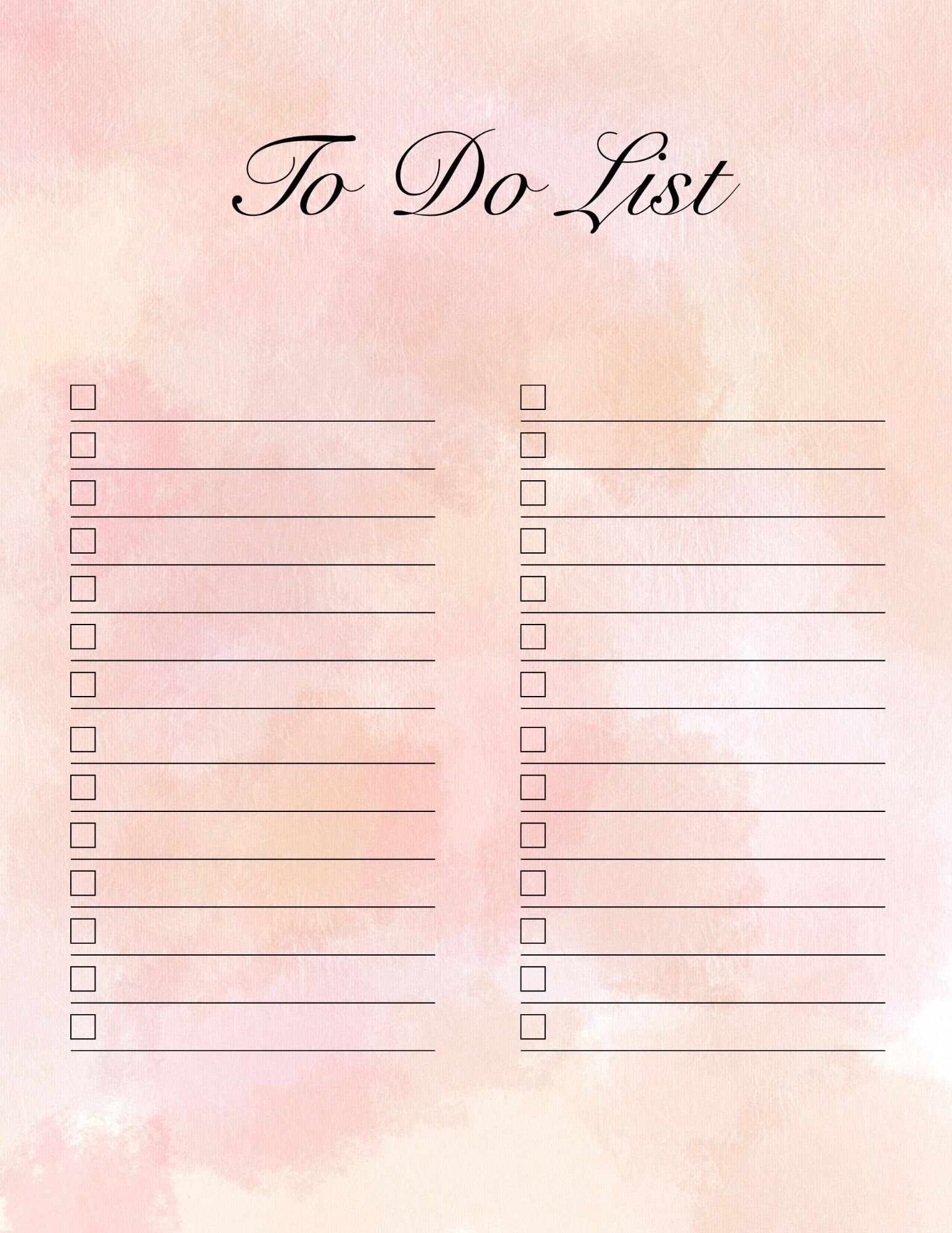 To Do List - Etsy