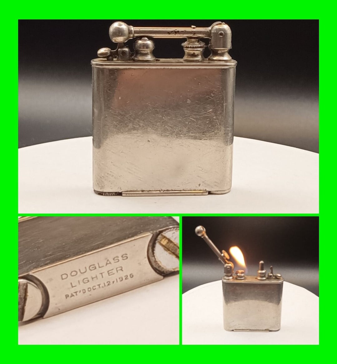 Antique 1926 Douglass Single Bar Lift Arm Petrol Lighter in - Etsy