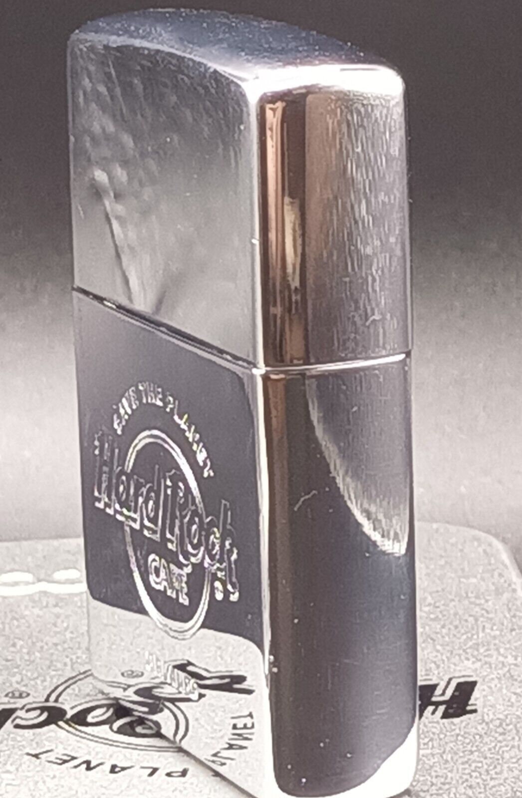 Vintage Chrome Zippo Hard Rock Cafe Orlando Fl Advertising - Etsy