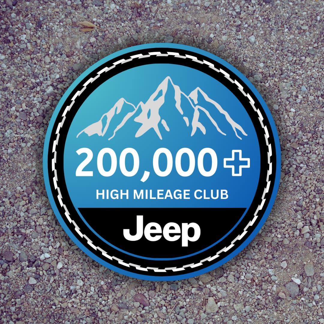 Jeep High Mileage Badges | Any Set of 2 - Etsy