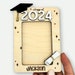 Personalized Graduation Photo Frame Magnet, Grad Picture Frame Magnets ...
