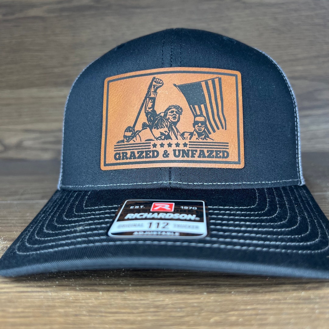 Grazed and Unfazed Trump 2024 Hat | Trendy Hat | Funny Hat | Funny Hats ...