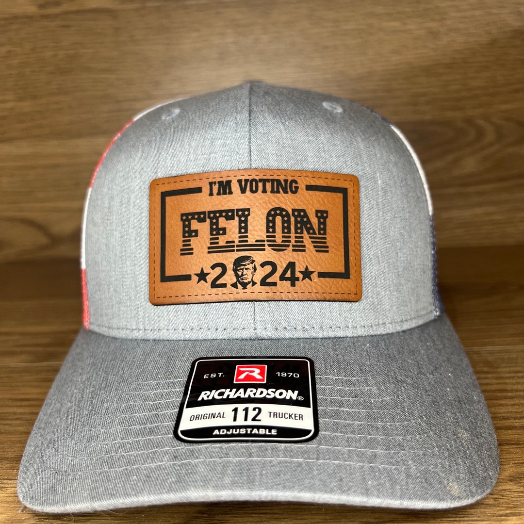 I’m Voting Felon Trump Hat | Trendy Hat | Funny Hat | Funny Hats for ...