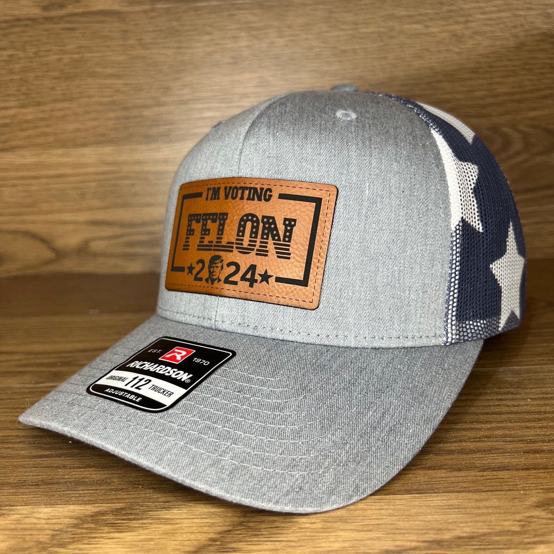 Im Voting Felon Trump Hat Trendy Political Hats 2024 Funny Trump ...