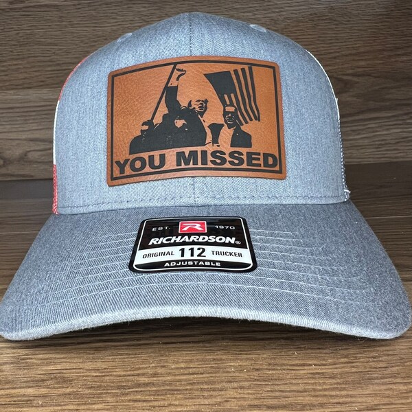 Trump Missed Hat - Etsy