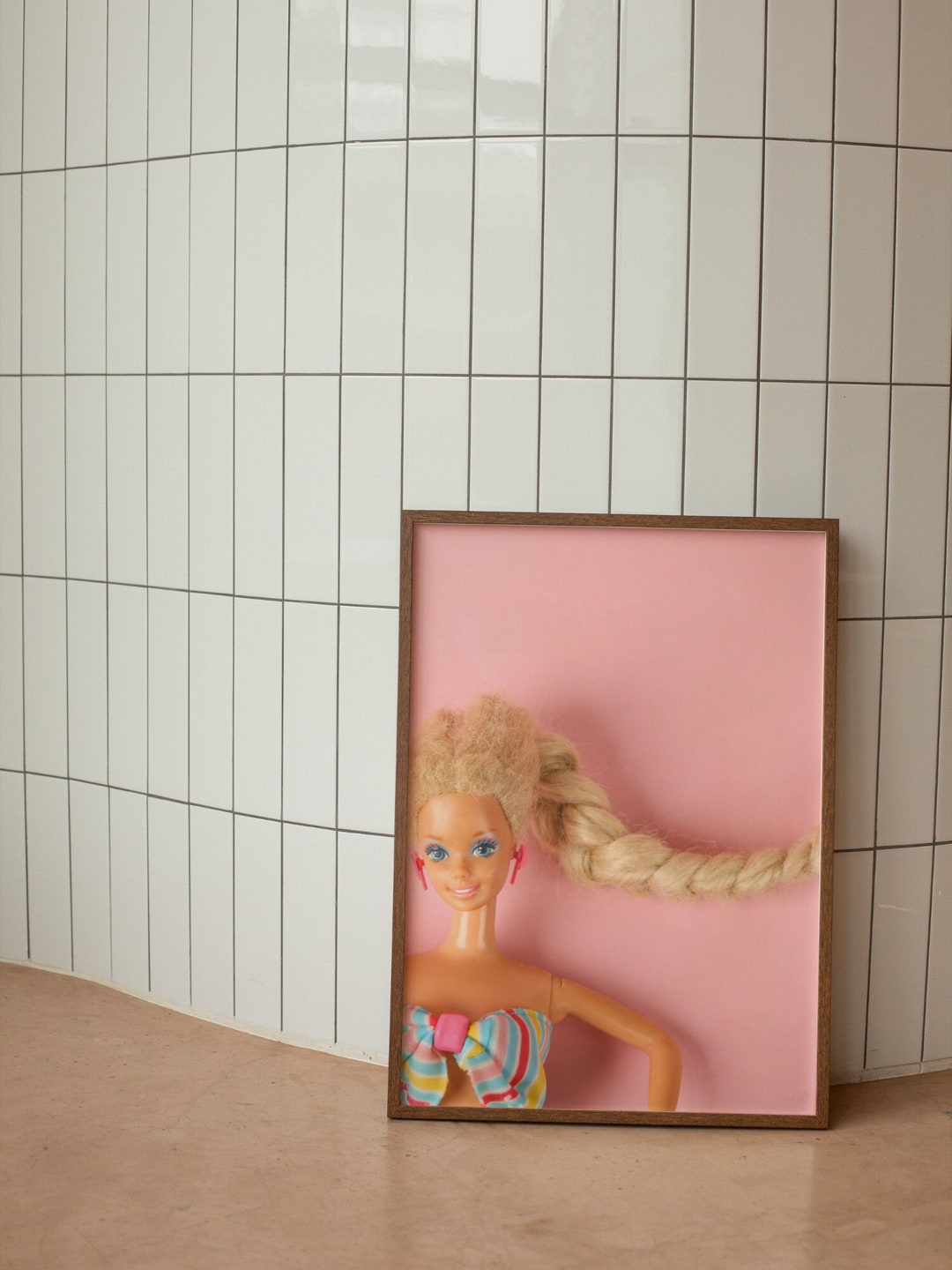 Barbie Poster, Retro Barbie Wall Art, Disco, Preppy Pink, Trendy Cool ...